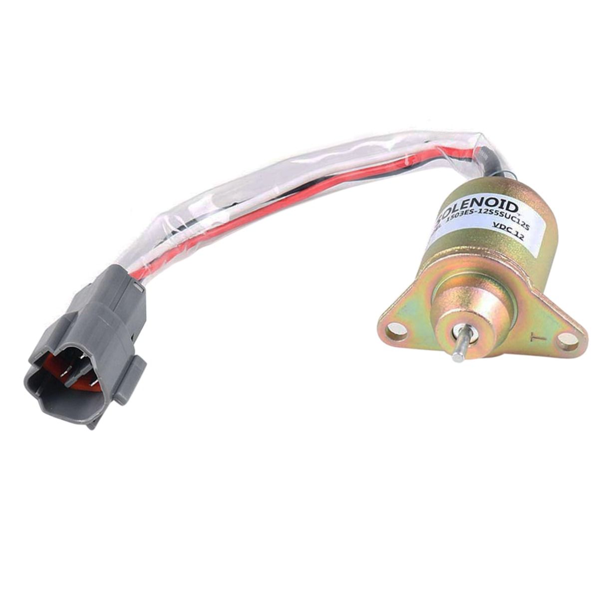 Fuel Shut Off Solenoid M810324 for John Deere for Yanmar for Hyundai